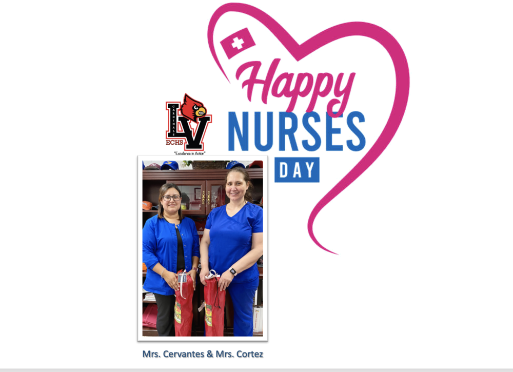 Happy National Nurses Day to Mrs. Cervantes and Mrs. Cortez! | La Villa ...