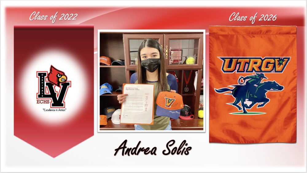 Senior Andrea Solis Headed to UTRGV | La Villa Early College High School